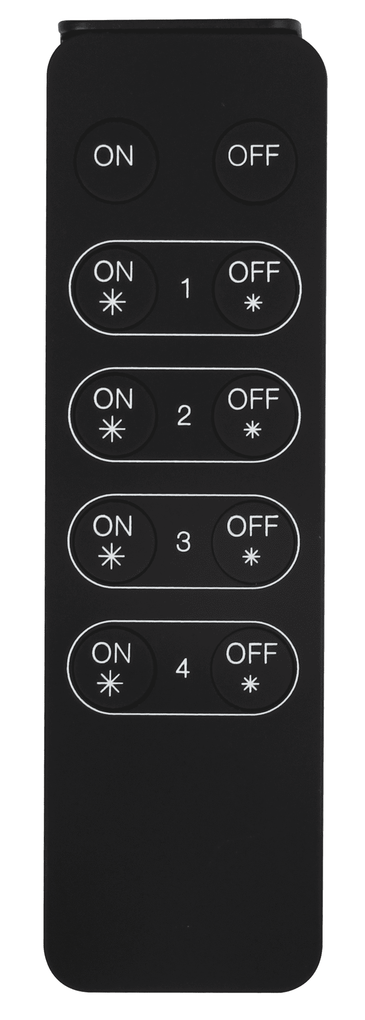 Kosnic CSWRF05 4 Channel Handheld Remote Control Battery Powered