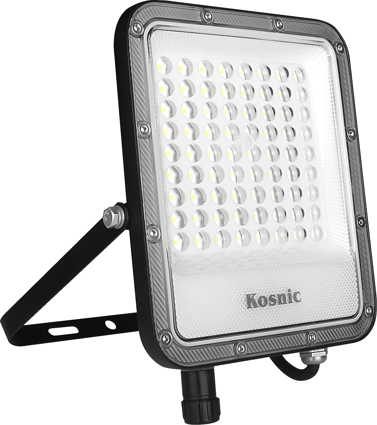 Kosnic DELG50-W65 Della Go Floodlight IP65 50W 6500K Black