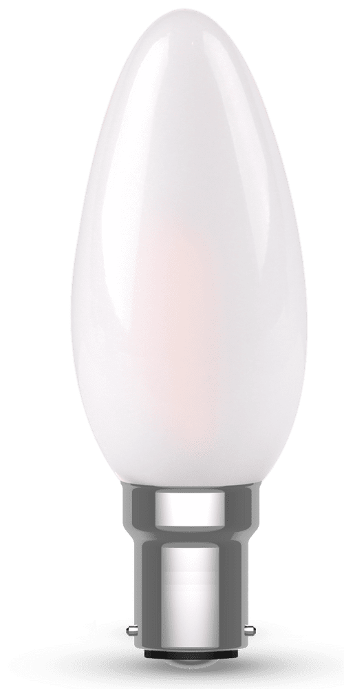 Kosnic FRC4 2-SBC27 Frosted Candle 4 2W SBC B15 2700K