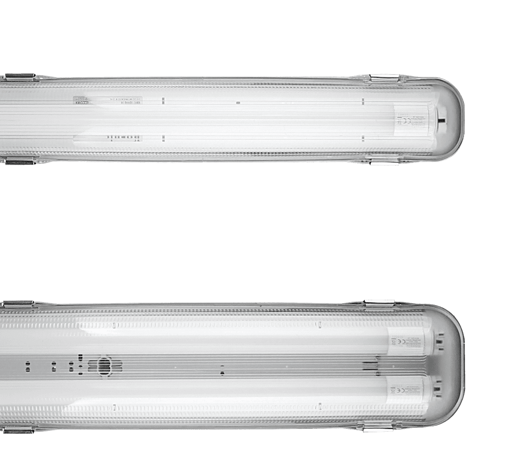 Kosnic IDU6FT Indus Non-Corrosive Batten for 2x6ft LED T8 Without Tubes