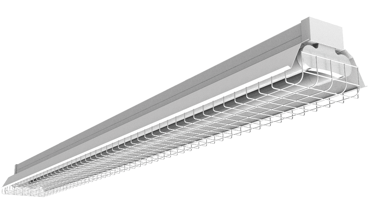 Kosnic KAS4FT Kasai T8 Batten Fitting 4ft Twin Without Tubes