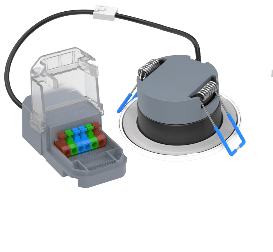 Kosnic MAUPIR/D Mauna Fire Rated PIR Sensor Phase-cut Dim Output