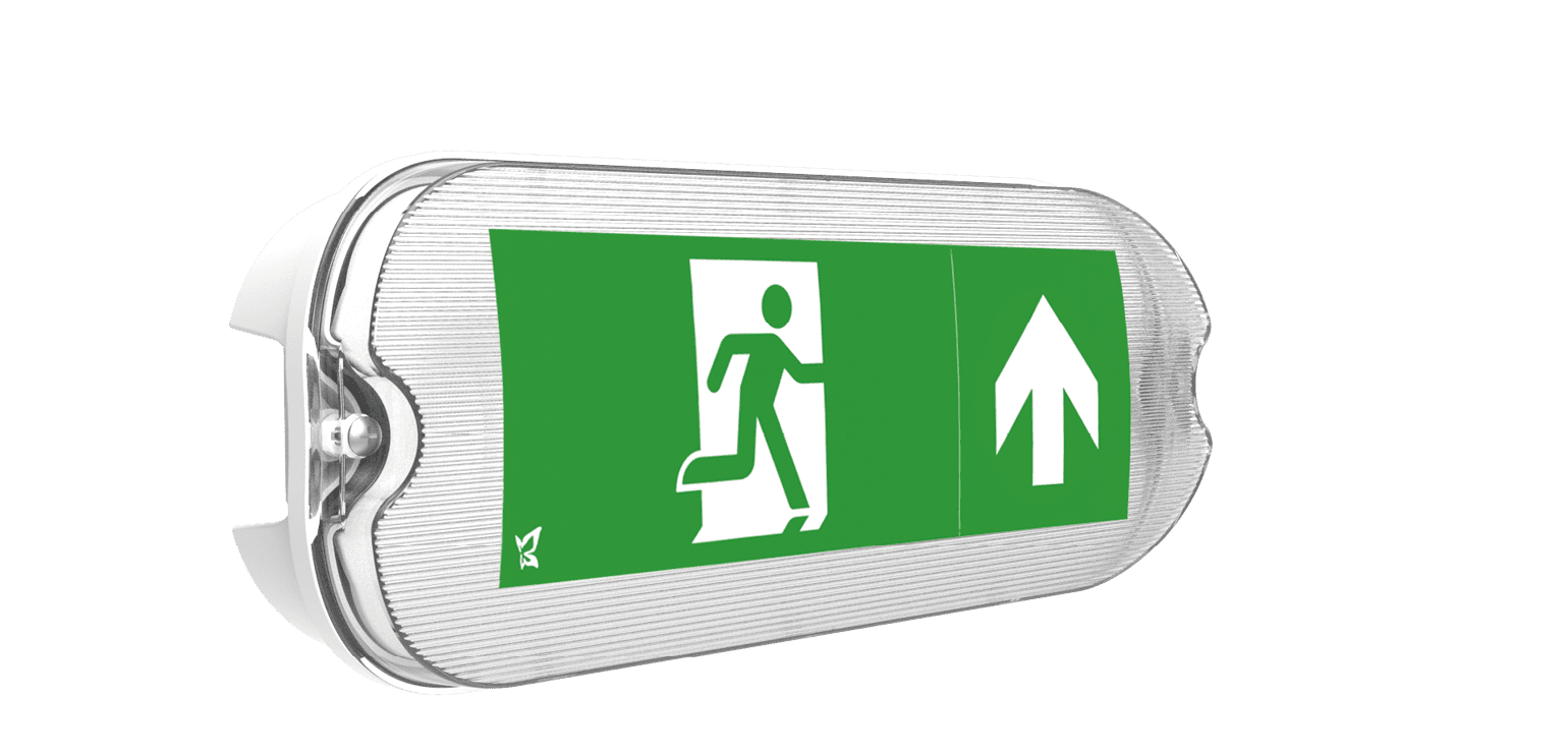 Kosnic MULM01 Mulu Mini Emergency Light & Exit Sign 1W/3W 6500K