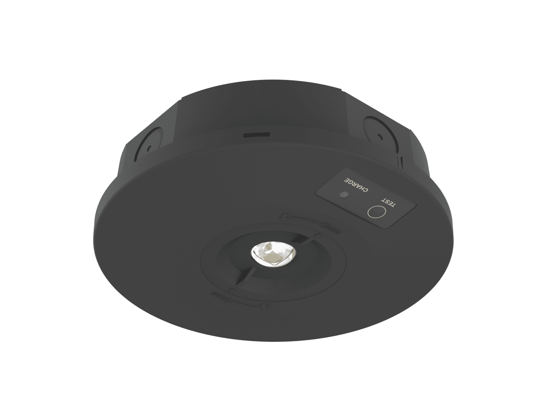 Kosnic NTRSU201-BLK/ST Nitro-Surface II Self-Test 1 6W Slim Emergency ...