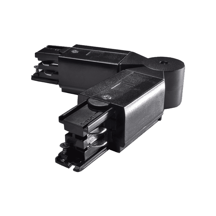 Kosnic T3-CAL-BLK 3 Circuit Track Adjustable Corner Connector Black