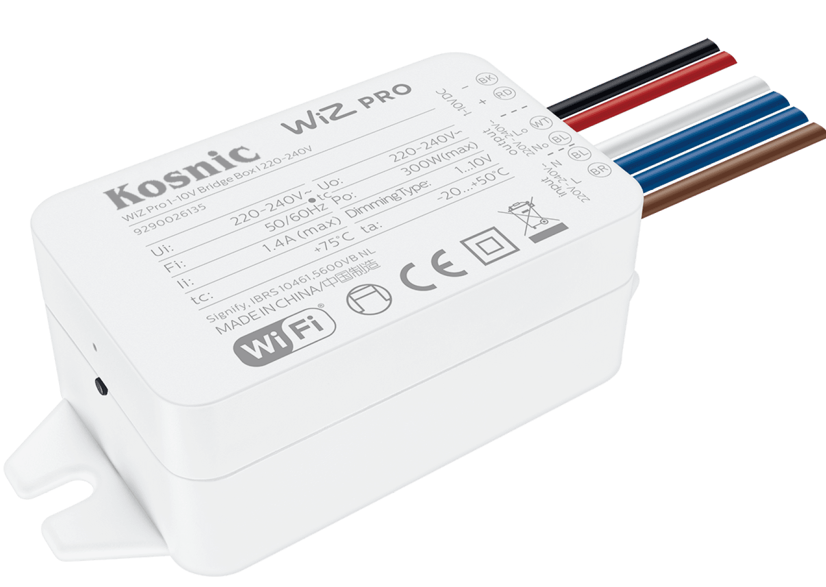 Kosnic WIZBRB/DV WiZ Pro 1-10V Dimmable Bridge Box 220-240V
