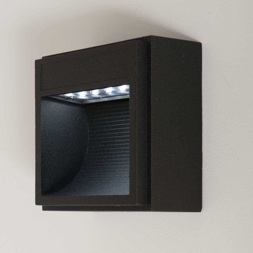 KSR Lighting KSR1298C/WHT Salta Cool White LED Surface Short Wall Light ...