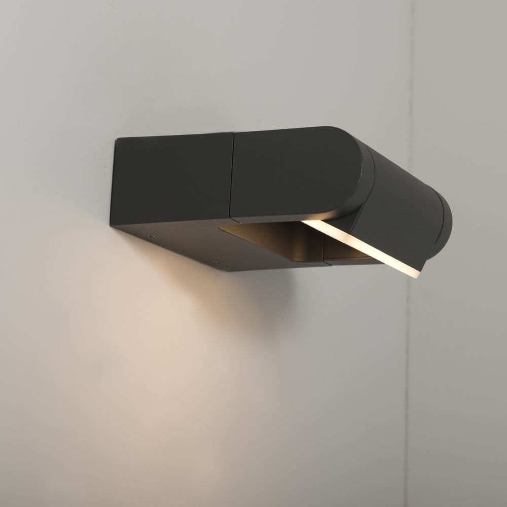 KSR Lighting KSR1908 Flix 8 5W 3000K LED Adjustable Wall Light Anthracite