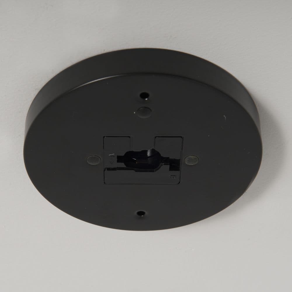 KSR Lighting KSR6511BLK Escala Pro Surface Plate For Track Fitting Black