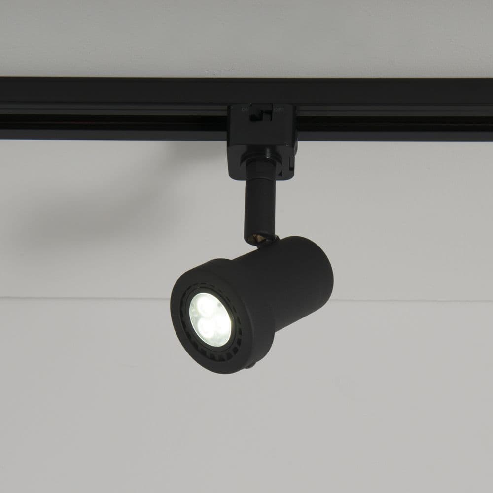 KSR Lighting KSR6523BLK Escala Pro IV GU10 Track Fitting Black