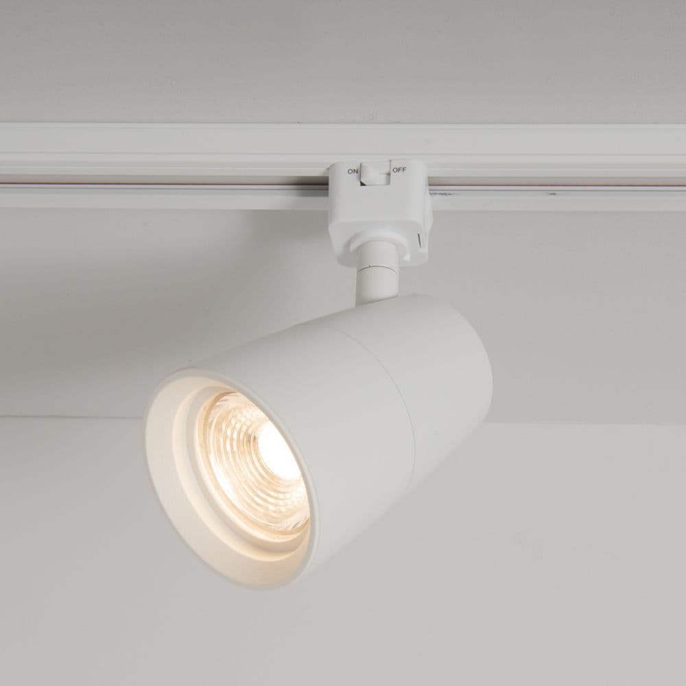 KSR Lighting KSR6555WH Escala Pro 18W 3000K LED Track Fitting White