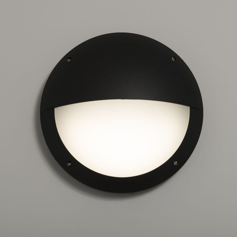 KSR Lighting KSRSF231 Latina Il Black 12W 4k LED IP66 Polycarbonate ...