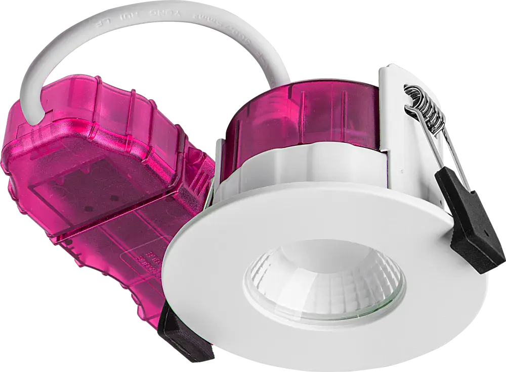 Luceco PTR6WD2W FType Elite 4W/6W Fire-Rated Dim2Warm Downlight - Regressed