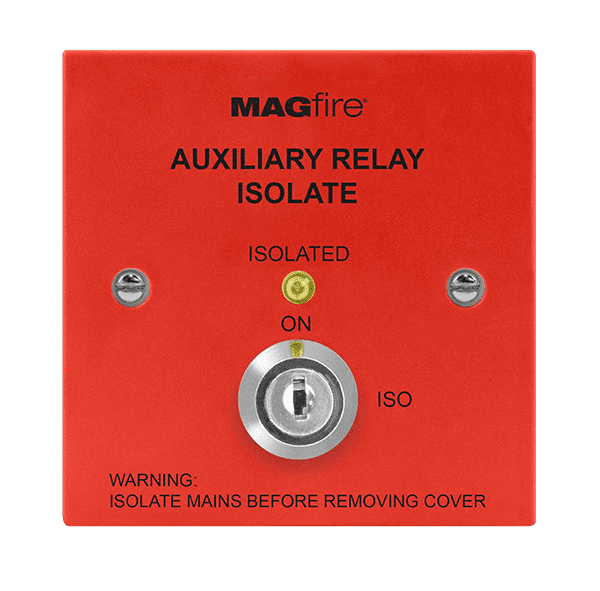 MAGFIRE MAGAUXISORP Auxiliary Isolator Relay Switch Red