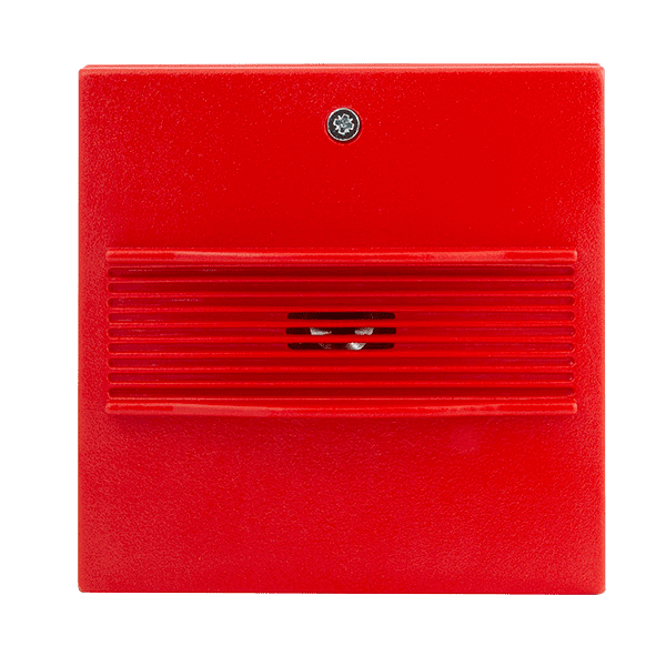 MAGFIRE MAGDOUSRSQ 2 Wire Sounder Square Red