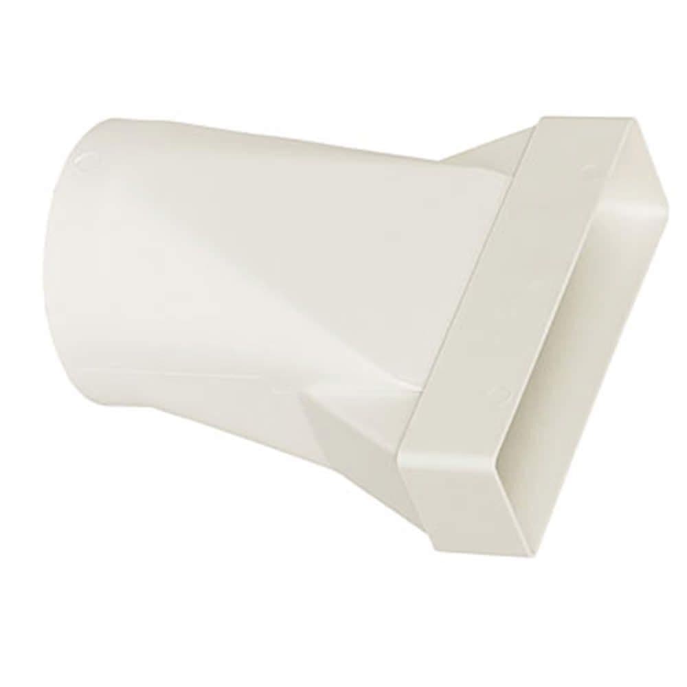 Manrose 40701 110 x 54mm Round to Rectangular Adaptor - 100mm 4"