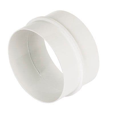 Manrose 515C Round Pipe Connector PVC 125mm 5"