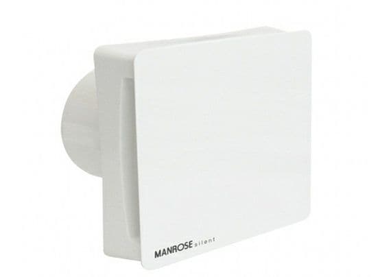 Manrose CSF100T Silent Timer Conceal 100mm/4" Bathroom Fan