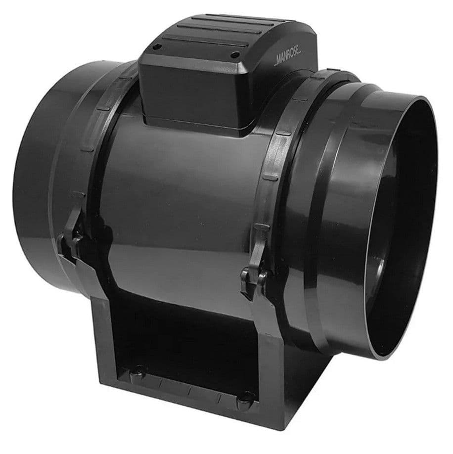 Manrose MF200S In-Line Mixed Flow 200mm Extractor Fan
