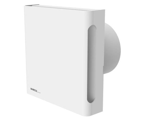 Manrose QF100TX5CON Quiet X5 Concealed 4" Timer Fan