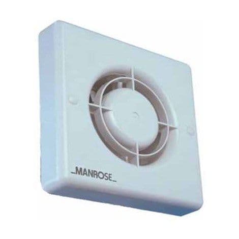 Manrose XF100S 4"/100mm Standard Extractor Fan Non Timer