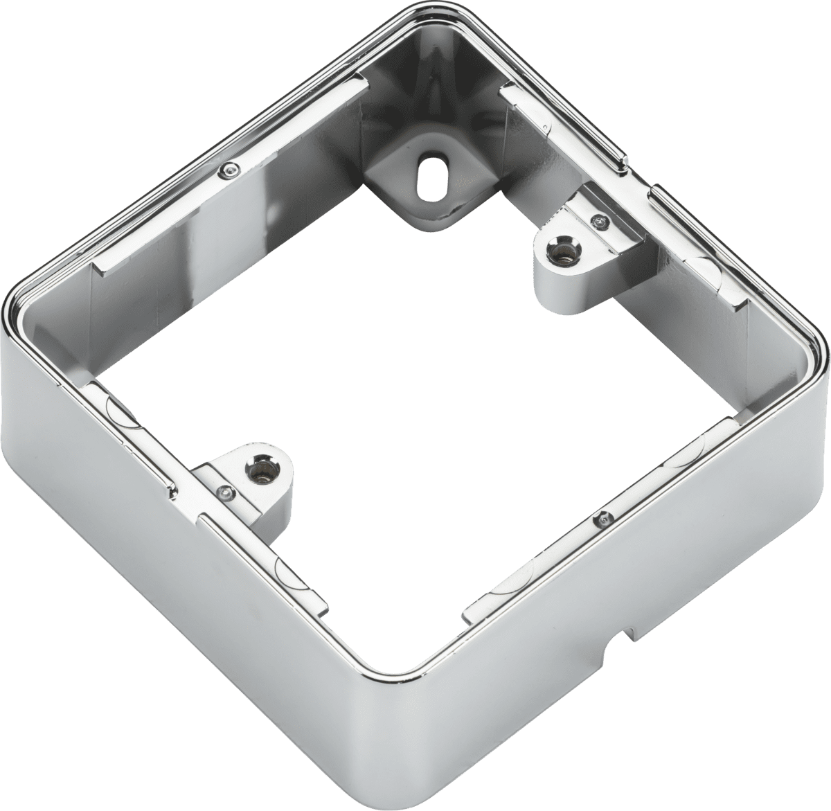 ML Accessories 1GSBPC 1G Surface Box - Polished Chrome effect