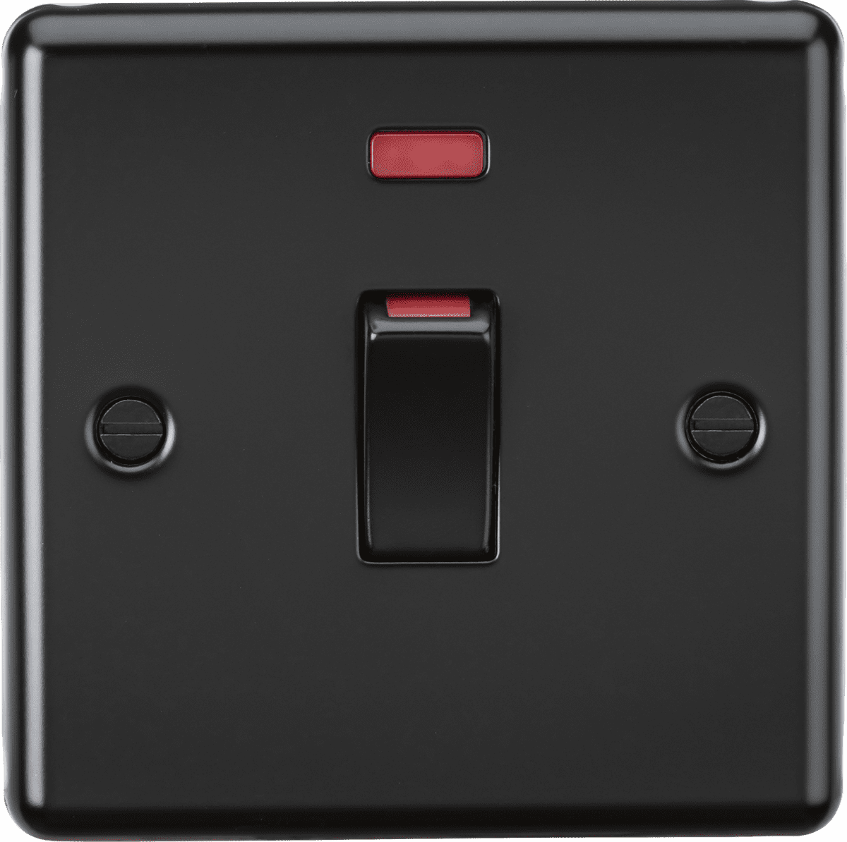 ML Accessories CL81MNMBB 45A 1G DP Switch with Neon - Matt Black