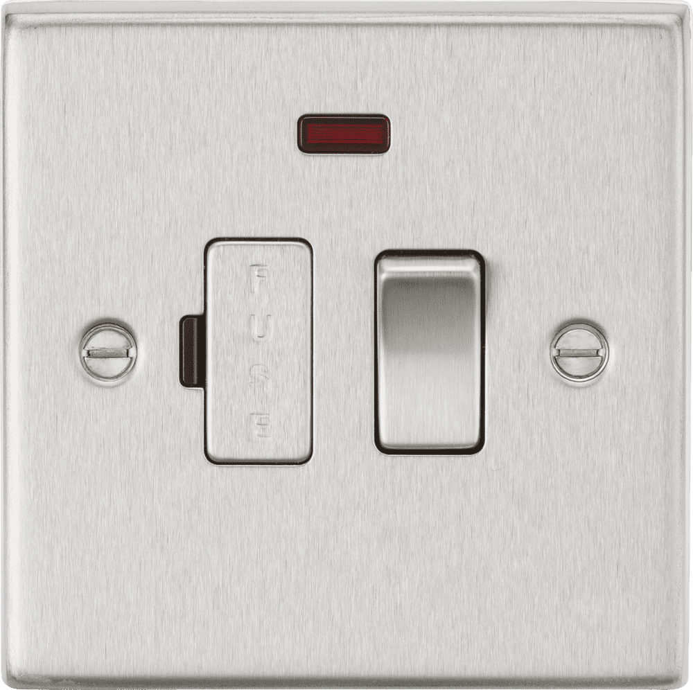ML Accessories CS63NBC 13A Switched Fused Spur Unit with Neon - Square ...
