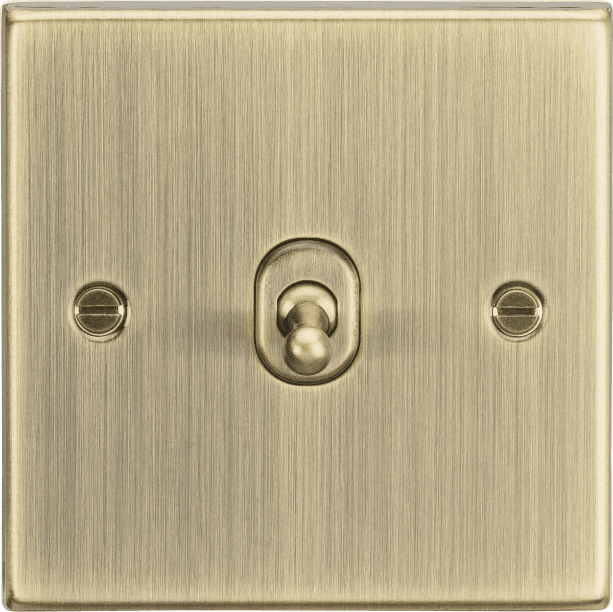 ML Accessories CSTOG1AB 10AX 1G 2 Way Toggle Switch - Square Edge ...