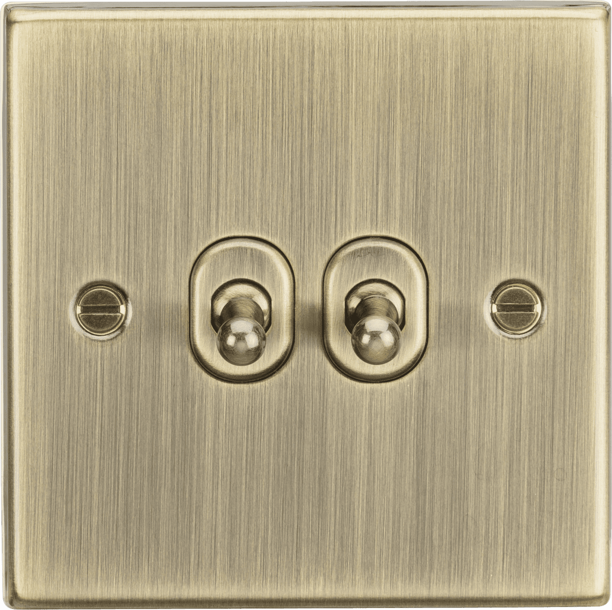 ML Accessories CSTOG2AB 10AX 2G 2 Way Toggle Switch - Square Edge ...