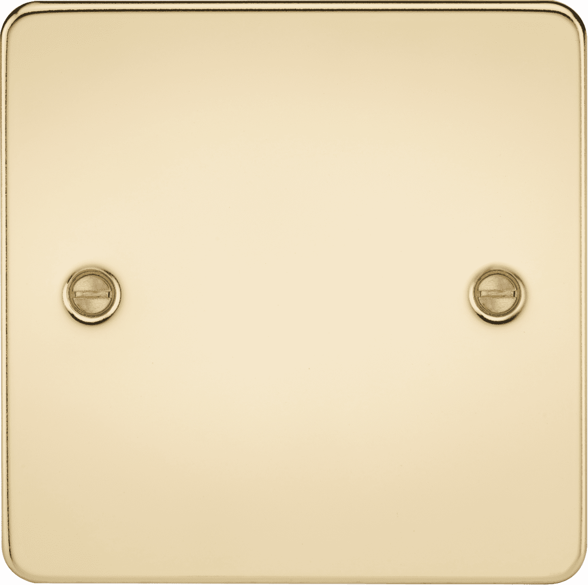 ML Accessories FP8350PB Flat Plate 1G blanking plate - polished brass