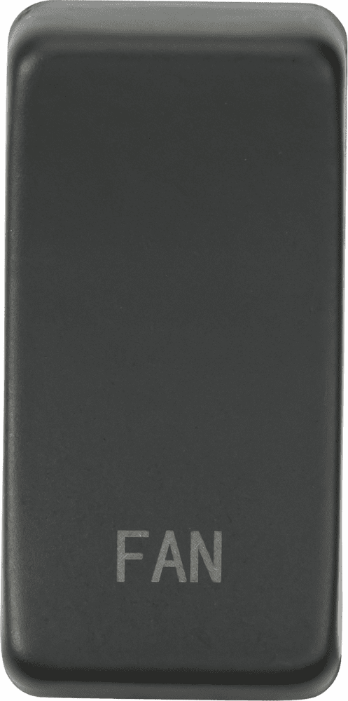 ML Accessories GDFANAT Switch cover "marked FAN" - anthracite