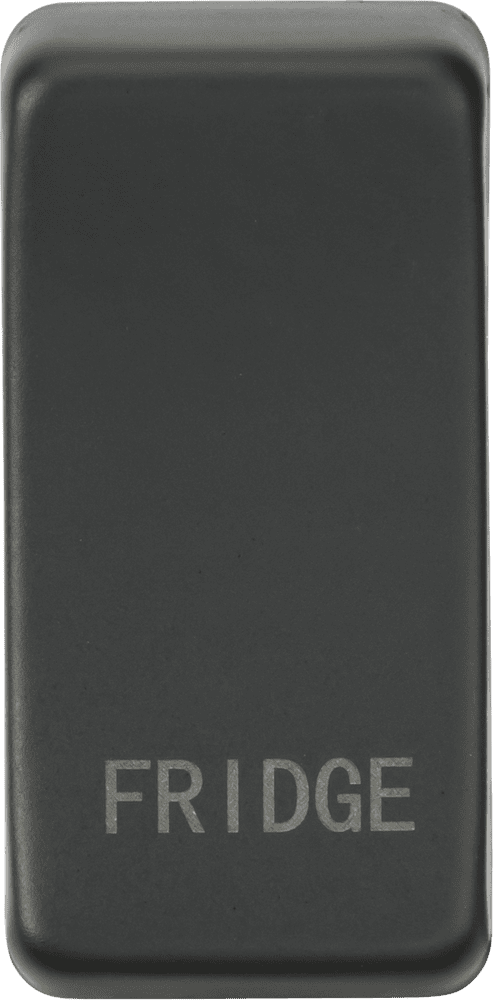 ML Accessories GDFRIDGEAT Switch cover "marked FRIDGE" - anthracite