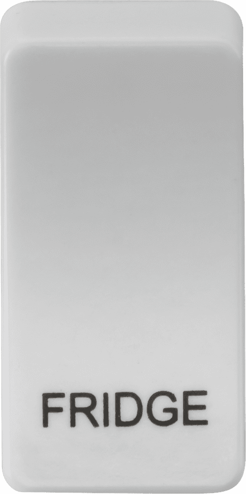ML Accessories GDFRIDGEU Switch cover "marked FRIDGE" - white
