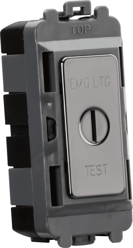 ML Accessories GDM008BN 20AX DP key module marked EMG LTG TEST - black ...