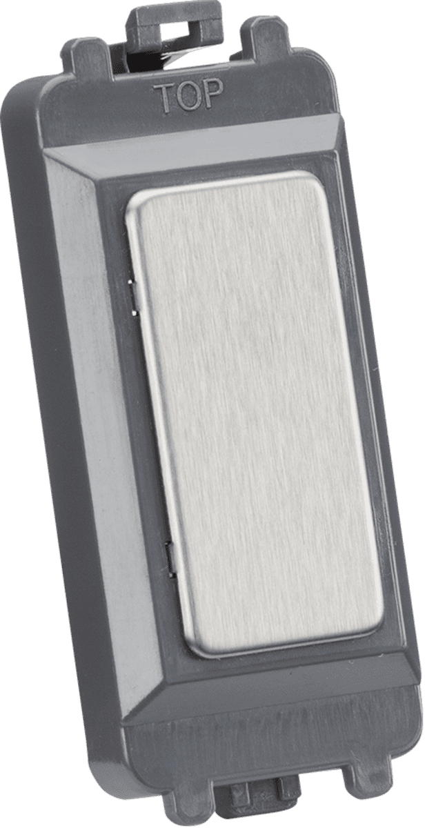 ML Accessories GDM013BC Blank grid module - brushed chrome