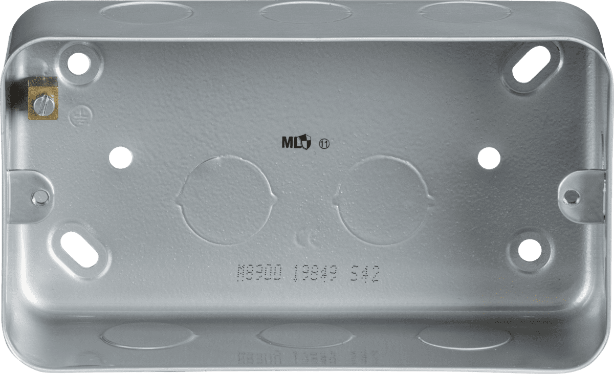 ML Accessories M8900 Metal Clad 2G Back Box