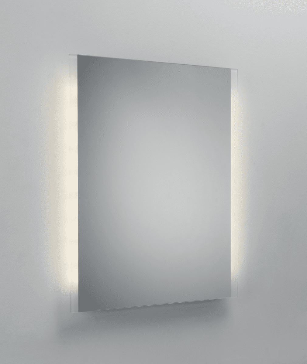 ML Accessories MLBA6045E Battery Operated IP44 LED Edge Lit Bathroom Mirror