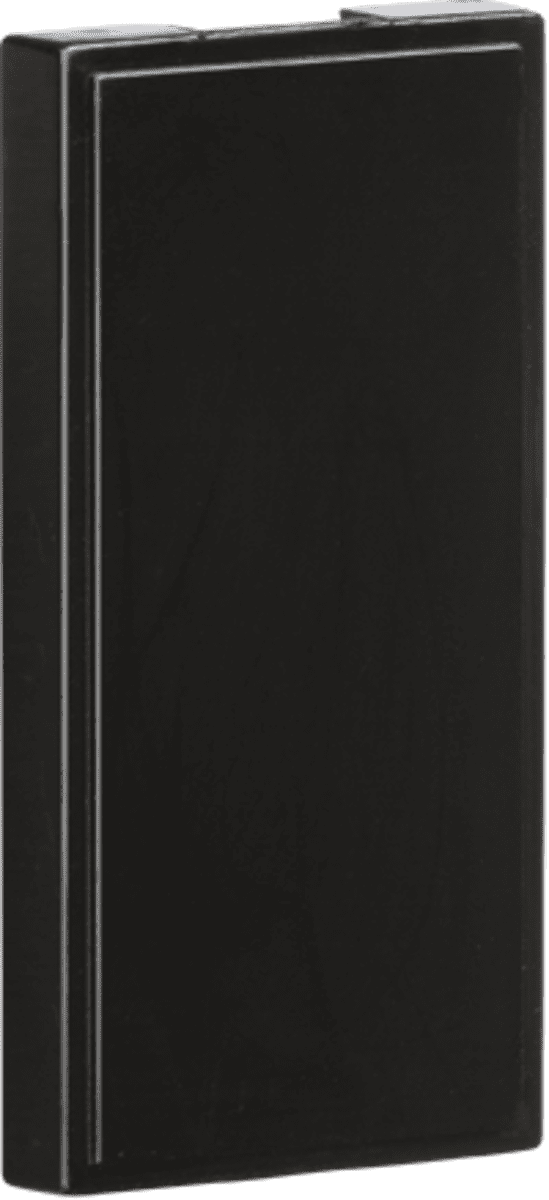 ML Accessories NETHBK PACK OF 10 - Half Blanking Modules 25 x 50mm - Black