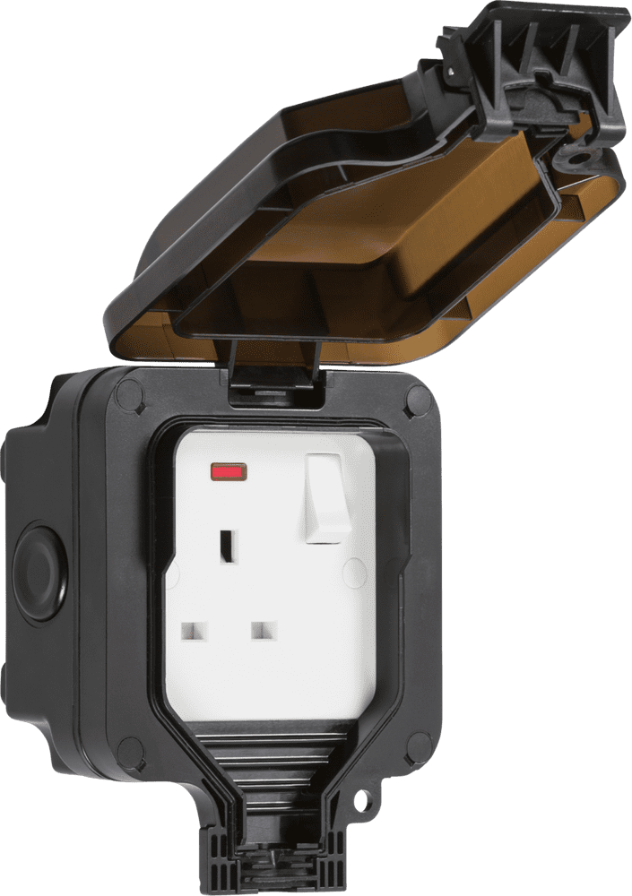 ML Accessories OP9R Remote Controlled IP66 13A 2G Outdoor Socket