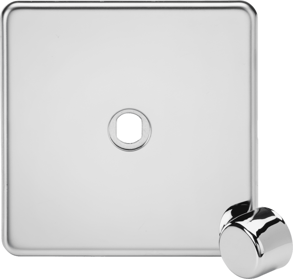 ML Accessories SF1DIMPC 1G Dimmer Plate with Matching Metal Dimmer Cap ...
