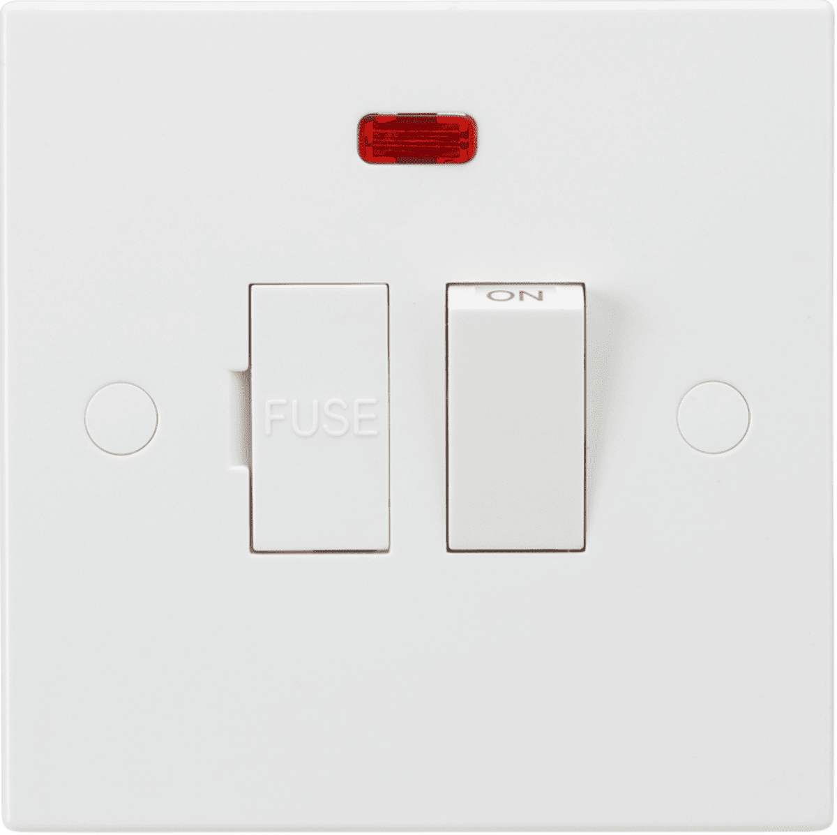 ML Accessories SN6300N 13A Switched Fused Spur Unit with Neon x 10 Box