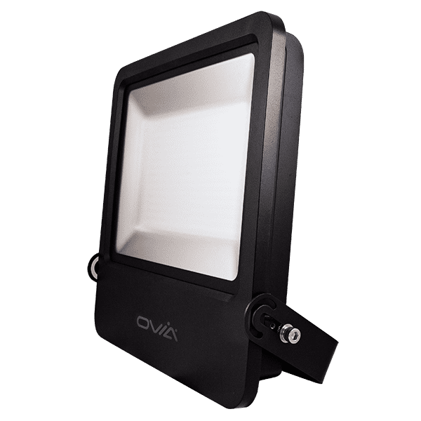 Ovia Lighting OV101300BKCW 300w LED Floodlight 4K Black IP65