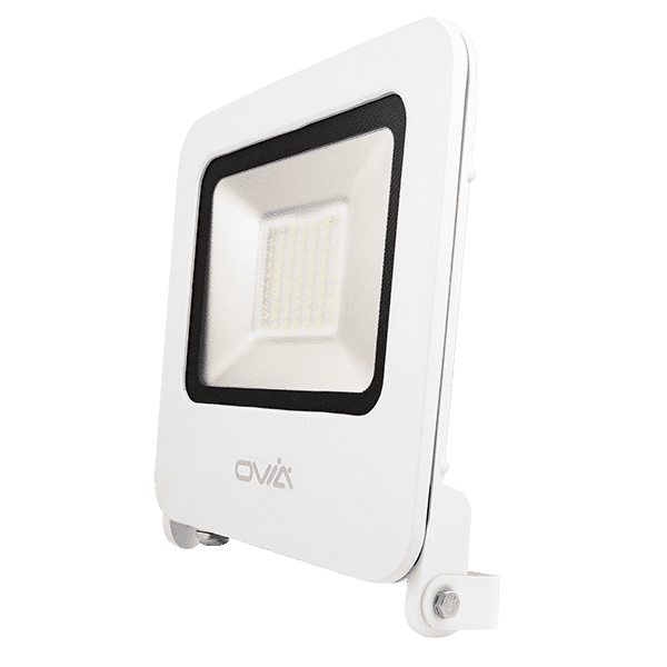 Ovia Lighting OV10150WHCW 50W LED Floodlight 4K White IP65