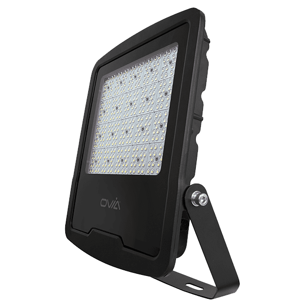 Ovia Lighting OV102200BKCW 200W 60x120 Asymmetric LED Floodlight 4K ...