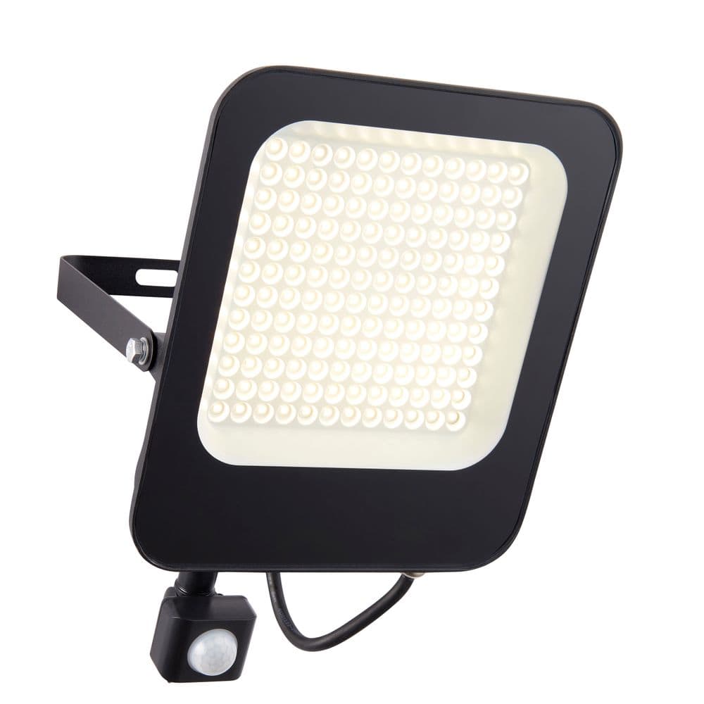 Saxby Lighting 108601 Guard PIR Override 100W IP65 100W Matt Black