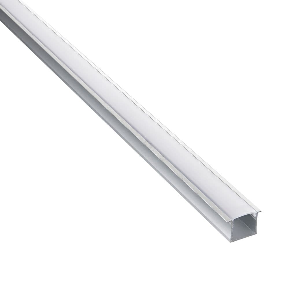 Saxby Lighting 97739 Rigel Recessed Wide 2m Aluminium Profile/Extrusion ...