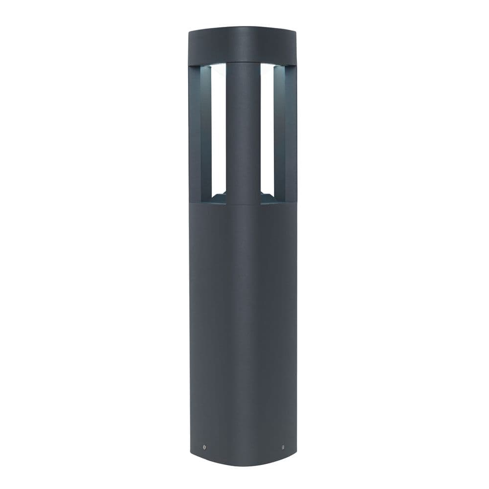 Saxby Lighting EL-40075 Tribeca CCT Post IP54 8W Dark Grey