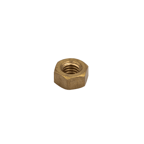Unicrimp QBFHN10 M10 Brass Hex Nut PK100