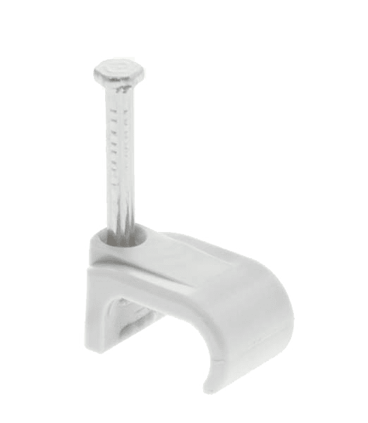 Unicrimp QFC2 3x5mm Flat Cable Clips Clear PK100